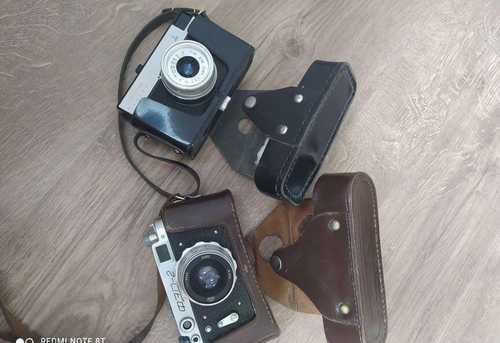 Плёночный фотоаппарат фэд 2 и Смена 8М (ломо)