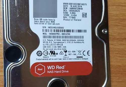 Жесткий диск Western Digital WD Red 3 тб WD30efrx