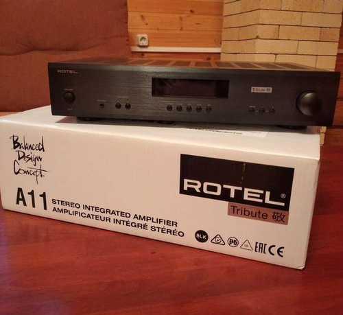 Интегральный усилитель rotel A11 Tribute black