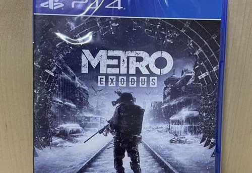 Игра Metro Exodus / Метро Исход для PS4 озвучка