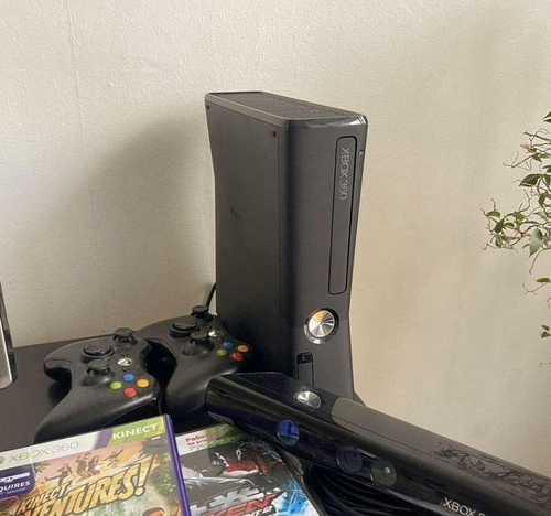 Xbox 360 кинект (прошитая, куча игр)