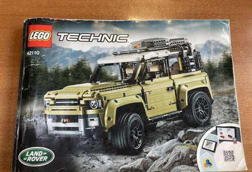 Инструкция Lego Technic 42110 оригинальная бу