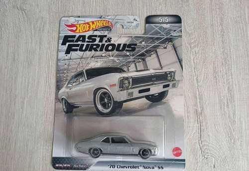 Hot wheels fast and furious chevrolet