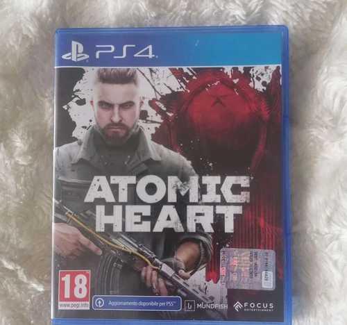Atomic heart ps4 диск