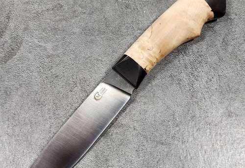 Нож Кулик ст.Х12мф (карел.берёза/граб) (Сёмин)