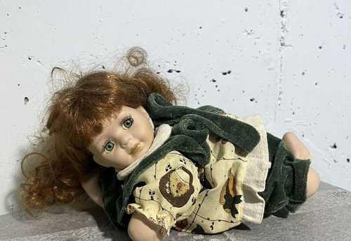 Фарфоровая кукла винтаж