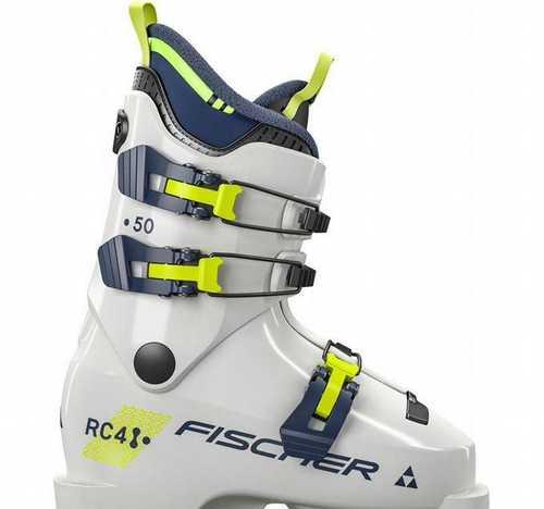 19.0-19.5 Ботинки fischer RC4 50 JR GW snow/snow 19.5