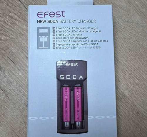 Efest soda зарядное устройство