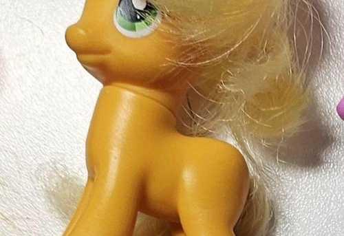 My little pony фигурки Эплджек и Селестия