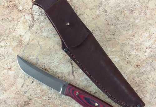 Нож кованый "Хауки-2" финка фултанг х12мф микарта
