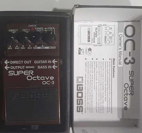 Гитарная педаль Boss OC-3 Super Octave