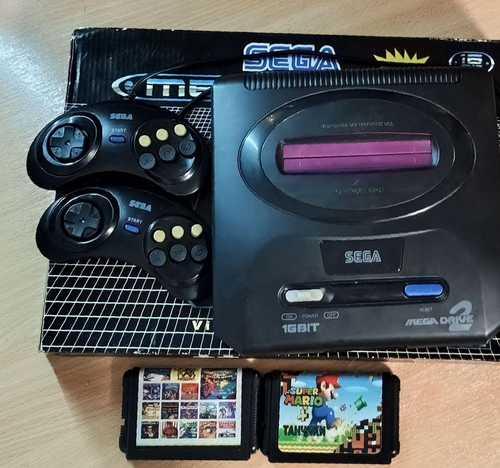 Игровая приставка sega mega drive 2