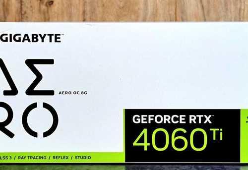 Видеокарта RTX 4060 Ti 8GB Gigabyte aero OC