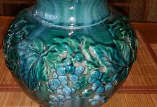 Старинная коллекционная антикварная ваза ручной ра