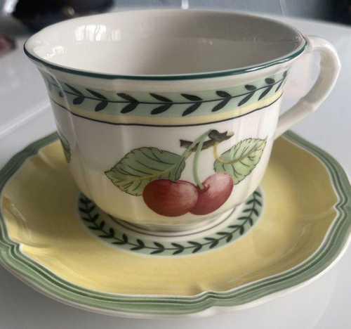 Чайная пара Villeroy & Boch French Garden 0.35ml