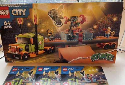 Lego City 60294 и 60299 Stuntz