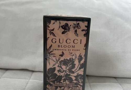 Gucci Bloom ambrosia di fiori 50 ml новые в слюде