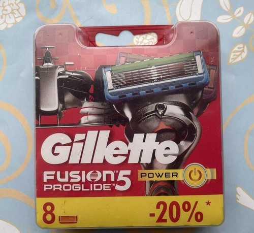 Gillette fusion proglide power лезвия триммер