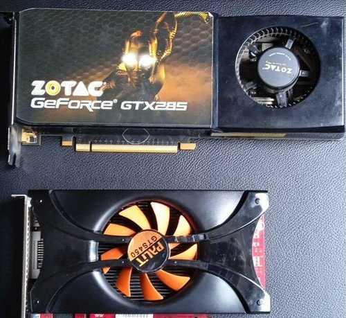 Игровая видеокарта Zotac GeForce GTX 285 GeForce