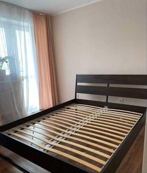Кровать двухспальная Трисил 160х200 IKEA