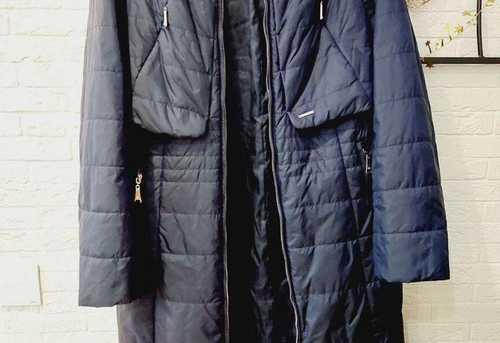 Пальто женское демисезонное 52 54 длинное