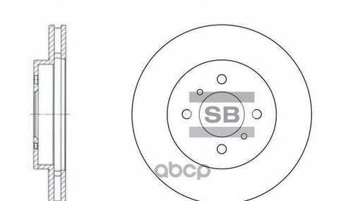 Диск тормозной mitsubishi colt 1.8 9297/lancer