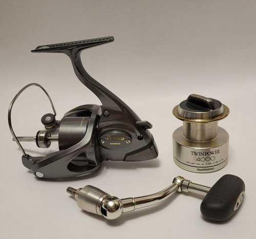 Катушка shimano twin power 4000