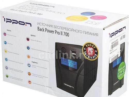 Ибп 700VA Ippon Back Power Pro II 700