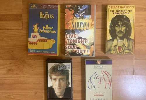 Видеокассеты vhs Beatles