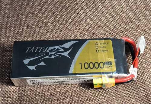 Аккумулятор новый LiPo 4s Tattu 10000mah 25С
