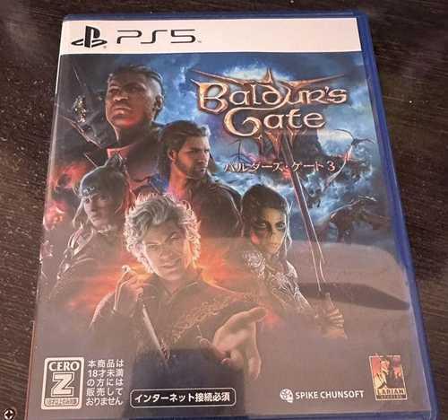 Baldur's Gate 3 PS5 диск