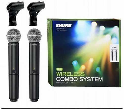 Микрофоны Shure Blx288uk/PG58X-K14Dh