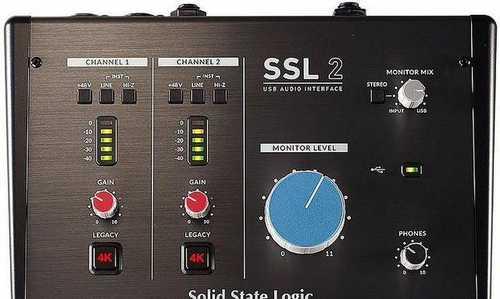 Внешняя звуковая карта Solid State Logic SSL 2