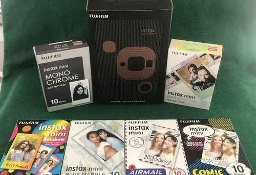 Fujifilm instax mini liplay элегантный черный