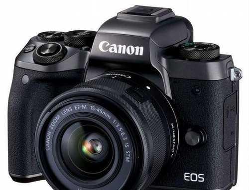 Canon EOS M5 kit 15-45 is stm новый