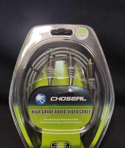 Компонентный аудио кабель Choseal RCA-2