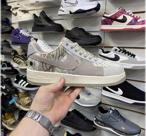 Кроссовки Nike Air Force 1 low x Travis Scott