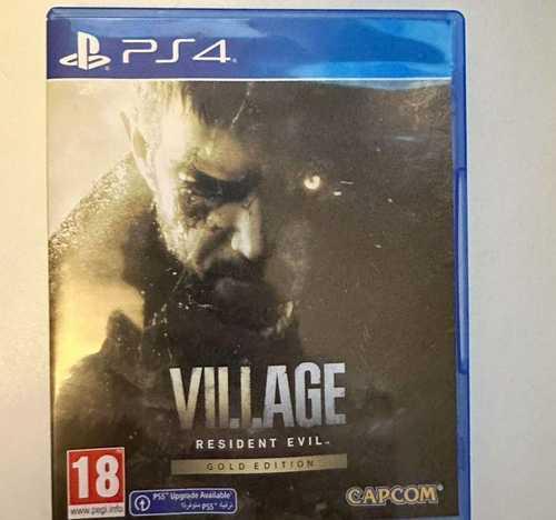 Resident Evil village gold edition ps4