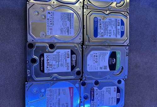 Жесткие диски WD Purple 1,2,3 TB