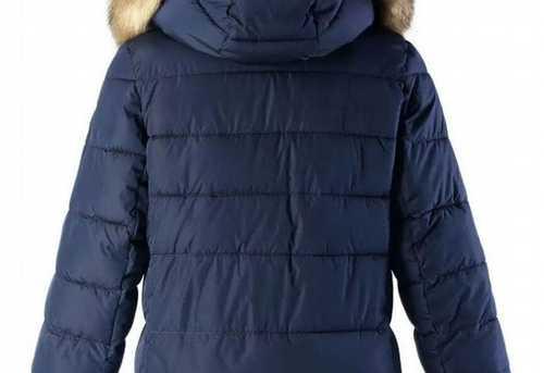 Зимнее пальто для девочки reima 158