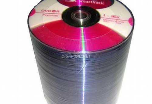 DVD-R диск 16x Smart Track 4.7 Гб, 100 дисков (шпи