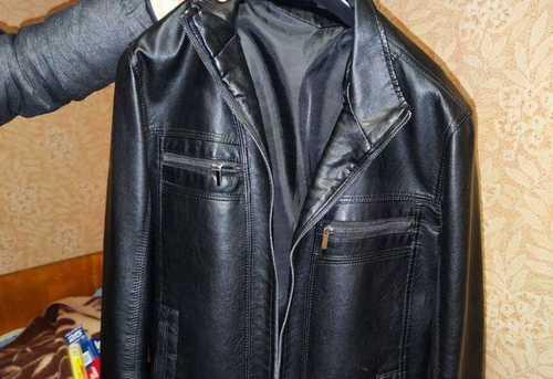 Кожаные куртки мужские 52-54 размер