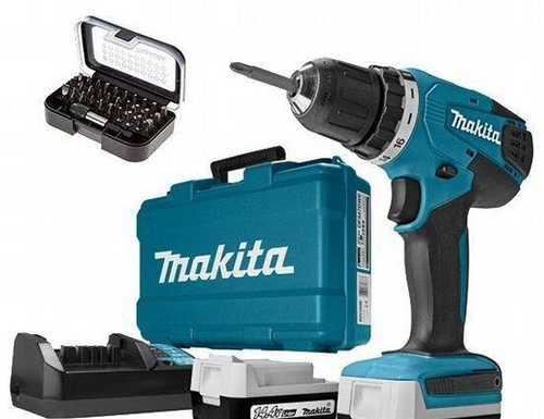 Новая дрель-шуруповёрт аккум. Makita df347dwex8