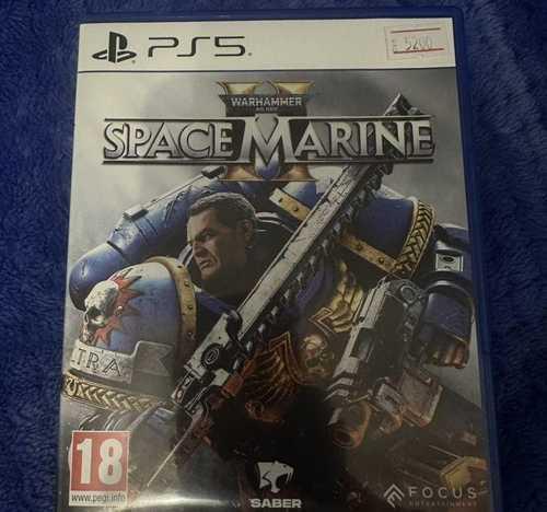 Warhammer 40000 space marine 2 ps5 диск