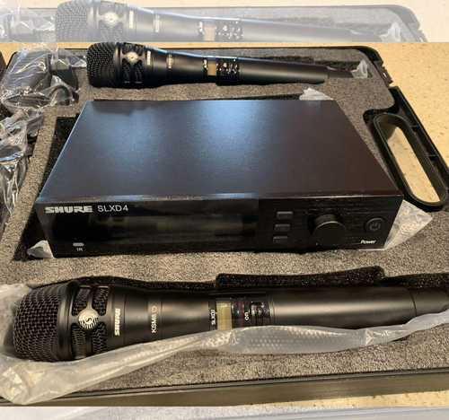 Радио микрофон shure slxd4 KSM8