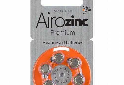 Батарейка для слуховых аппаратов ZA13 Airozinc Pre