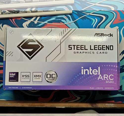 Asrock Intel Arc B580 Steel Legend 12gb