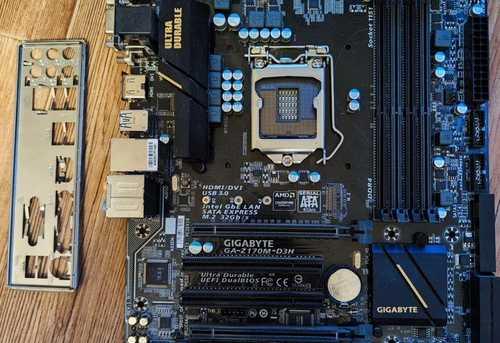 Материнская плата gigabyte ga-Z170M-D3H