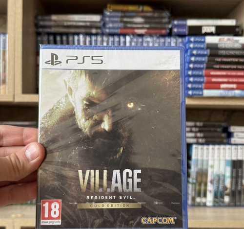 Resident evil village gold edition ps5 новый