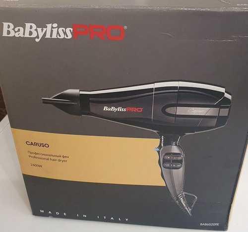 Фен babyliss pro caruso